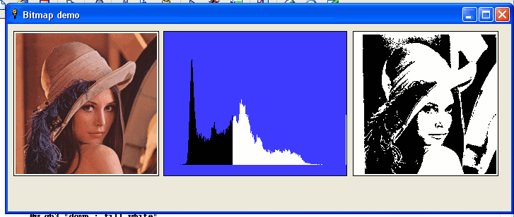 There are several Rosetta Code tasks demonstrating loading/saving images, and setting or reading ...